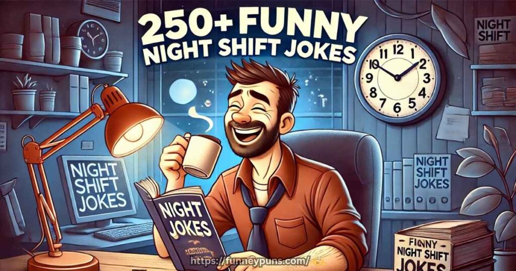 250+ Funny Night Shift Jokes to Keep You Laughing All Night
