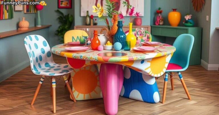 190+ Table Puns that Keep the Laughter Rolling!