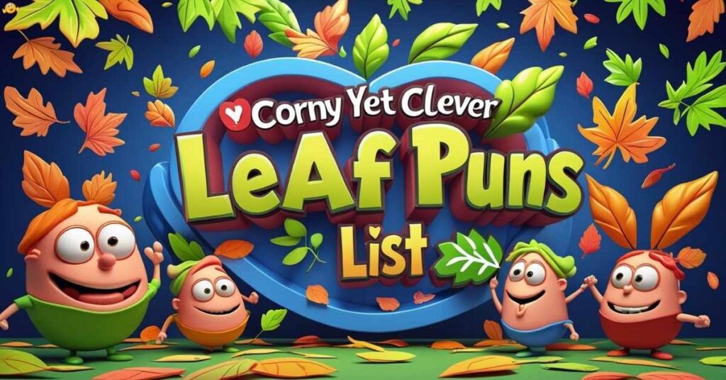 199 Leaf Puns That’ll Leaf a Smile on Your Face
