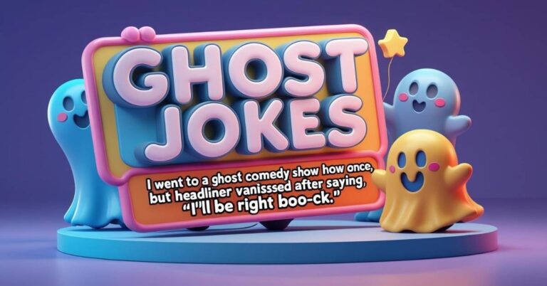 200 Spooky-Funny Ghost Jokes for a Scarily Good Time
