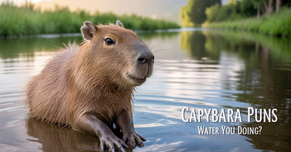 120+ Capybara Puns To Make You Capy-Gasp